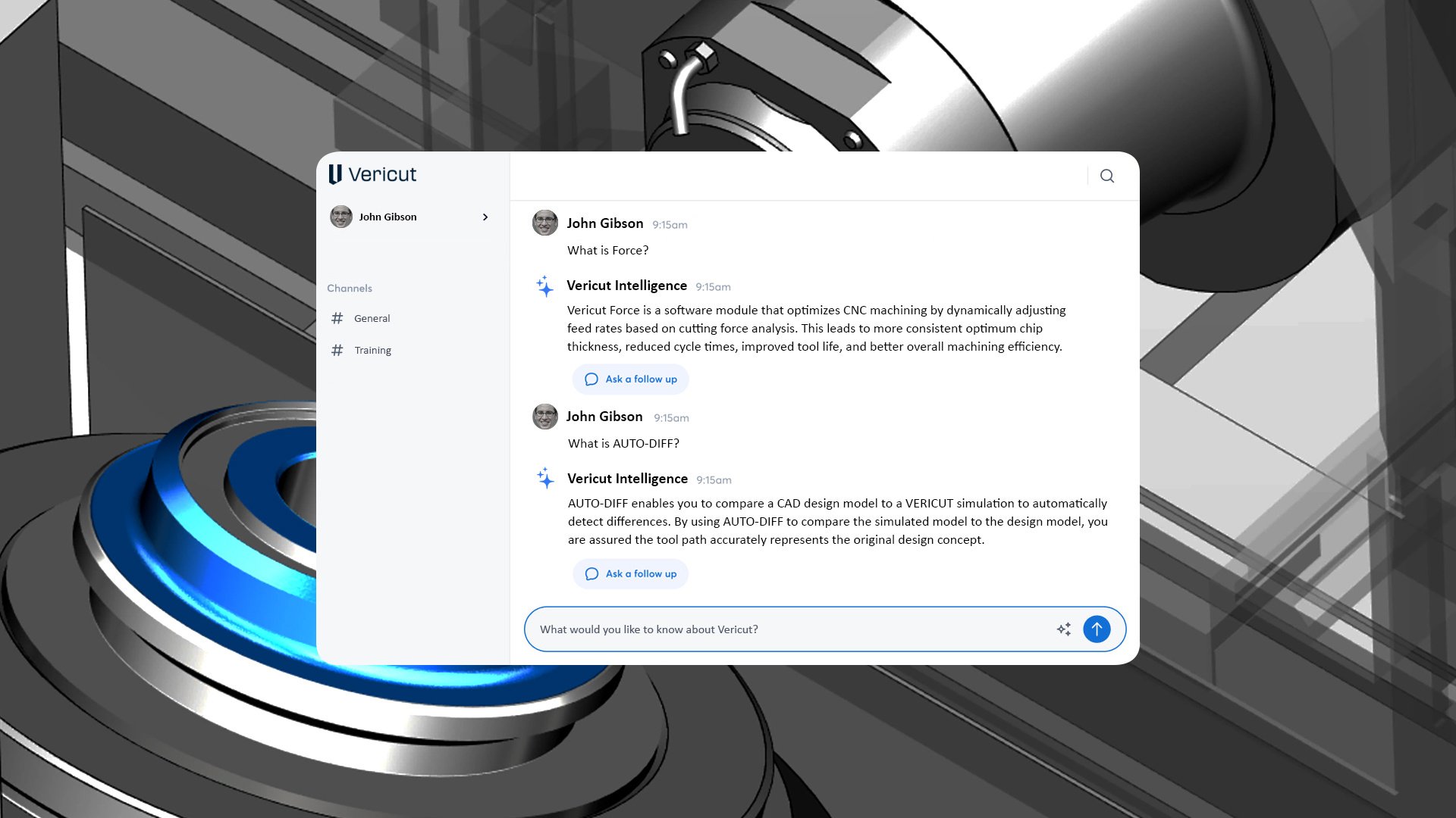 Vericut Unveils AI-Powered Vericut Intelligence and Vericut Assistant ...