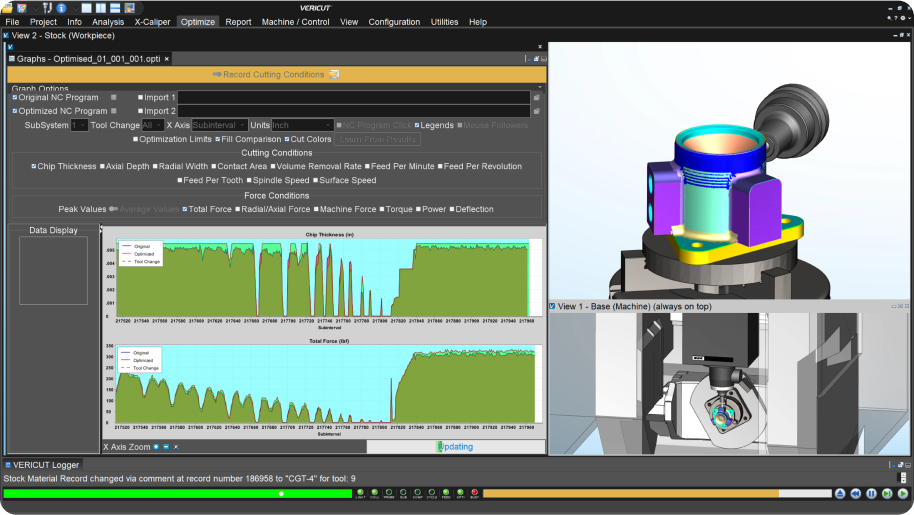 Vericut Force - CNC Optimization Software - Vericut USA